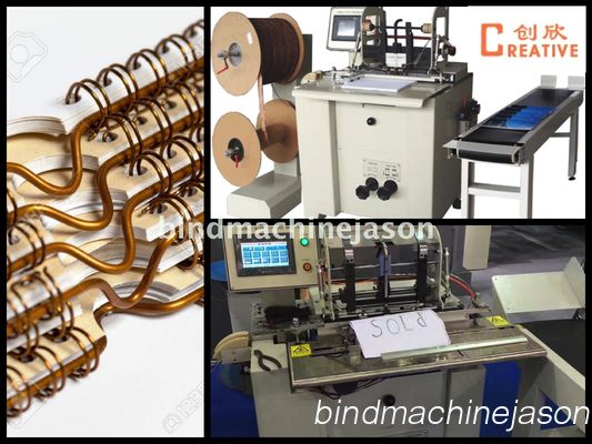 Double wire loop binding machine on sales - Quality Double wire loop binding machine supplier